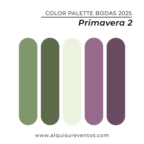 Decoración de Bodas Verdes Primavera 2025 | Color Tendril